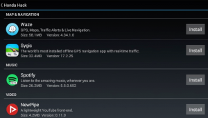 Honda Hack – How to root your Honda head unit and install apps freely.
